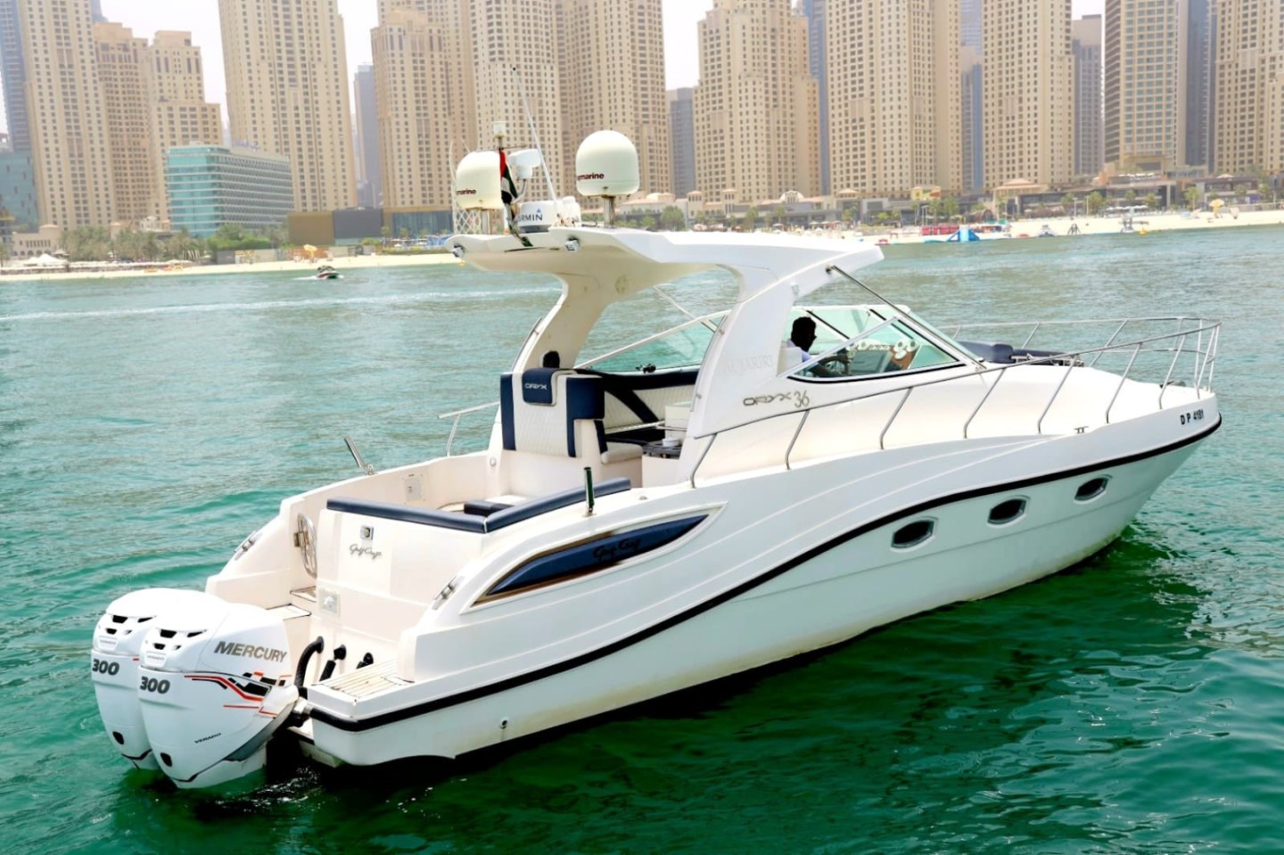 Rent a Motorboat Oryx 36 FEET in Dubai Marina (ORYX ) | SamBoat