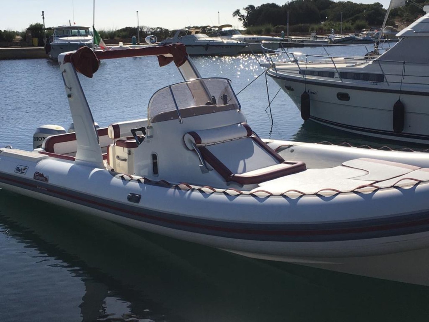 Rent a RIB Bwa PLATINUM 850 in Marina de Lu Impostu | SamBoat