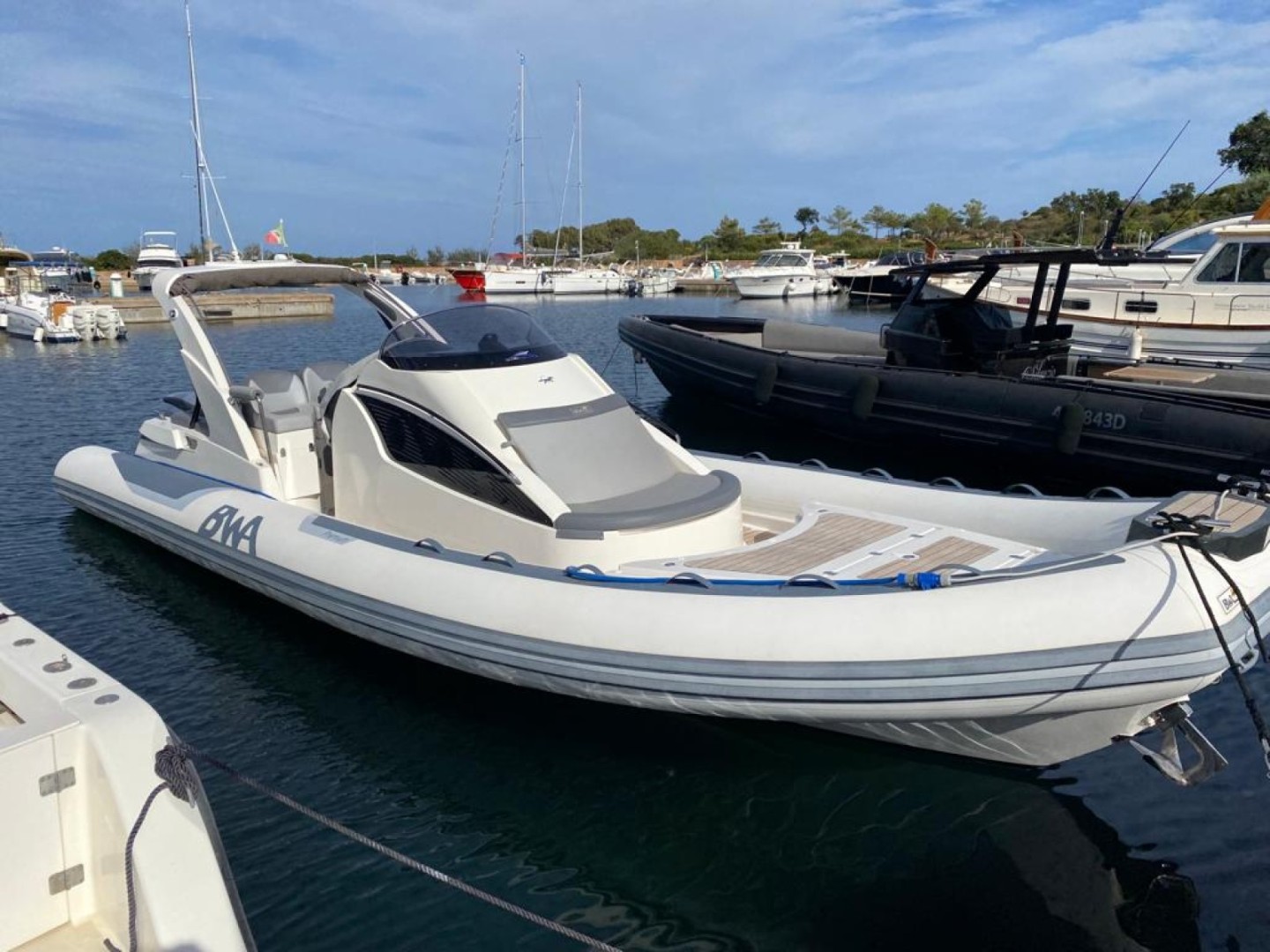 Rent a RIB BWA 34 Platinum in Marina de Lu Impostu | SamBoat