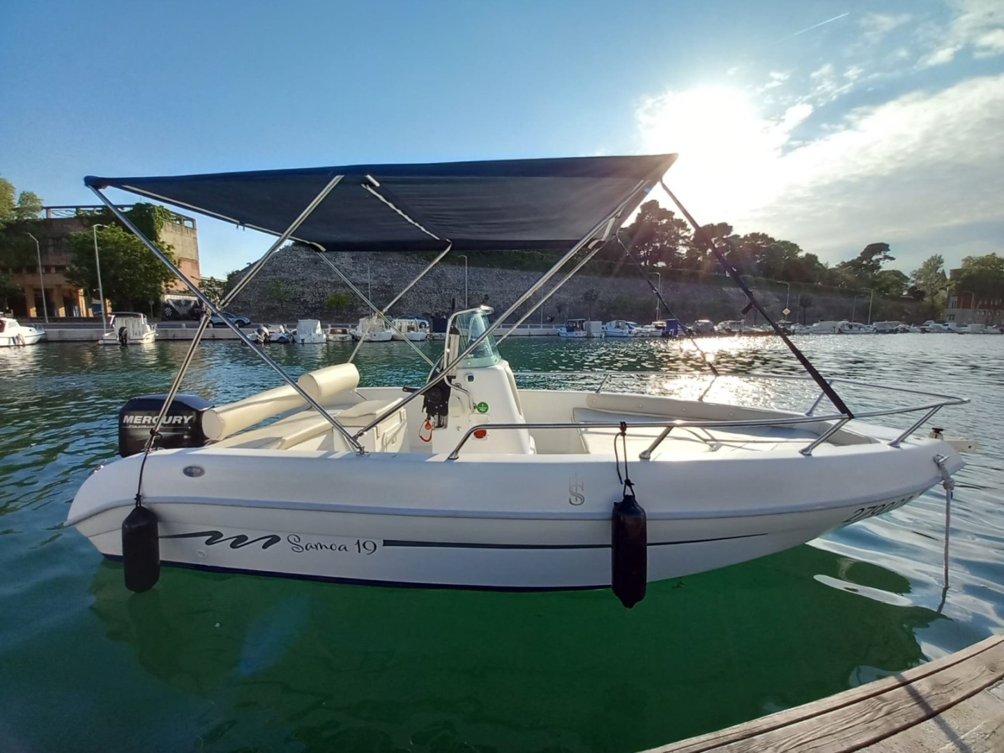 Rent a Motorboat Aquamar Samoa 19 in Zadar (Aquamar Samoa19 ) | SamBoat