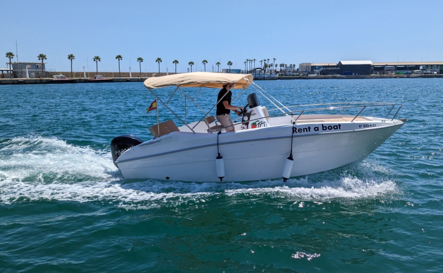 Rent a Motorboat Astilux 600 open in Port d'Alicante (The chili boat ...