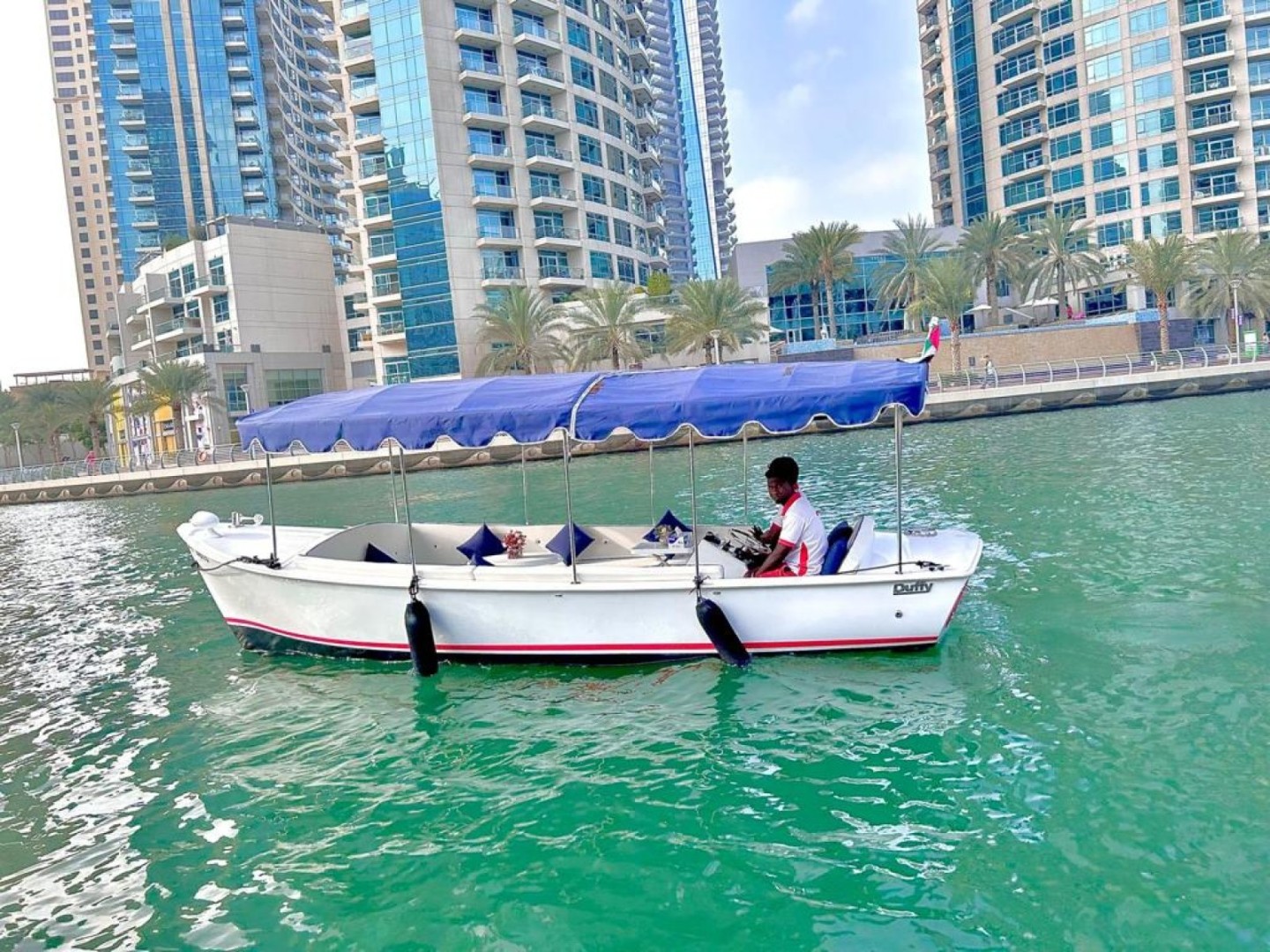 Rent a Motorboat Duffy Boat in Dubai Marina (Duffy 3) | SamBoat