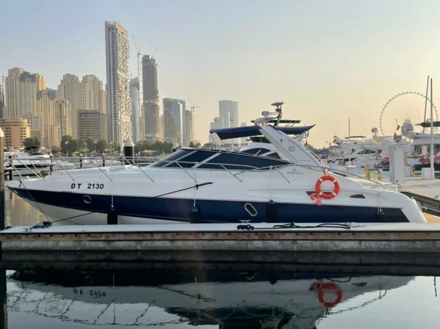 Rent a Motorboat Cranchi 42 FEET in Dubai Marina (CRANCHI) | SamBoat