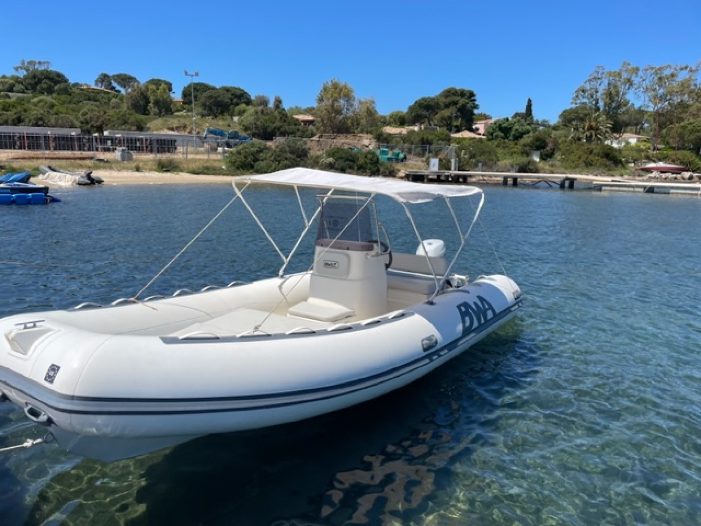 Rent a RIB Bwa California 550 in Porto Pozzo | SamBoat