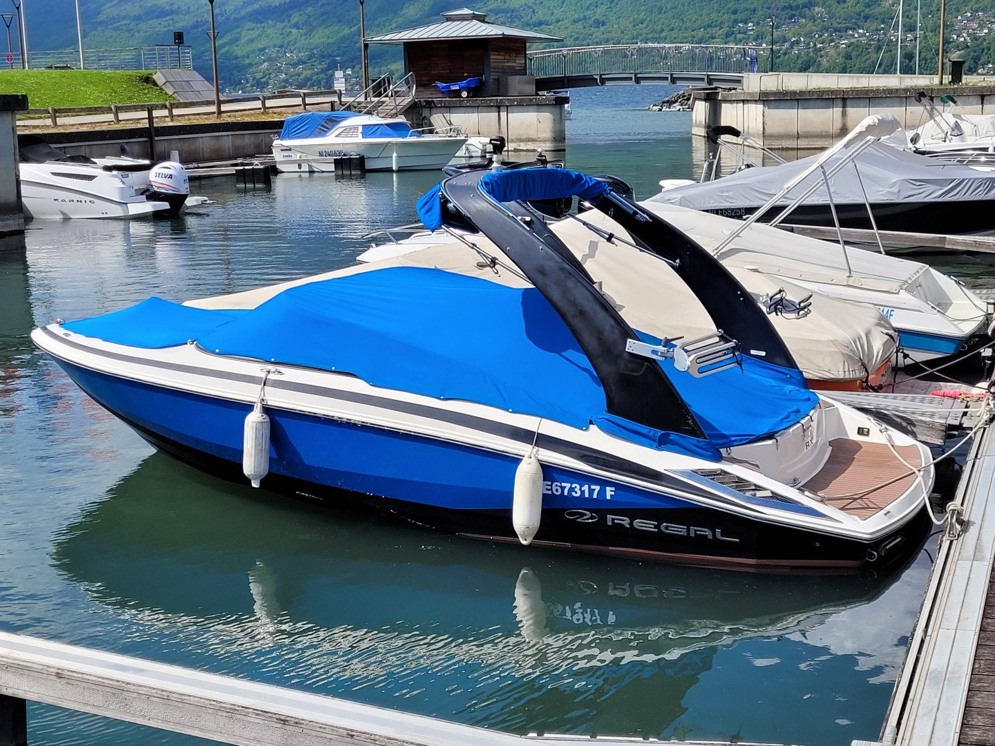 Rent a Motorboat Régal Regal 2100 RX in Aix-les-Bains (Skylou ) | SamBoat
