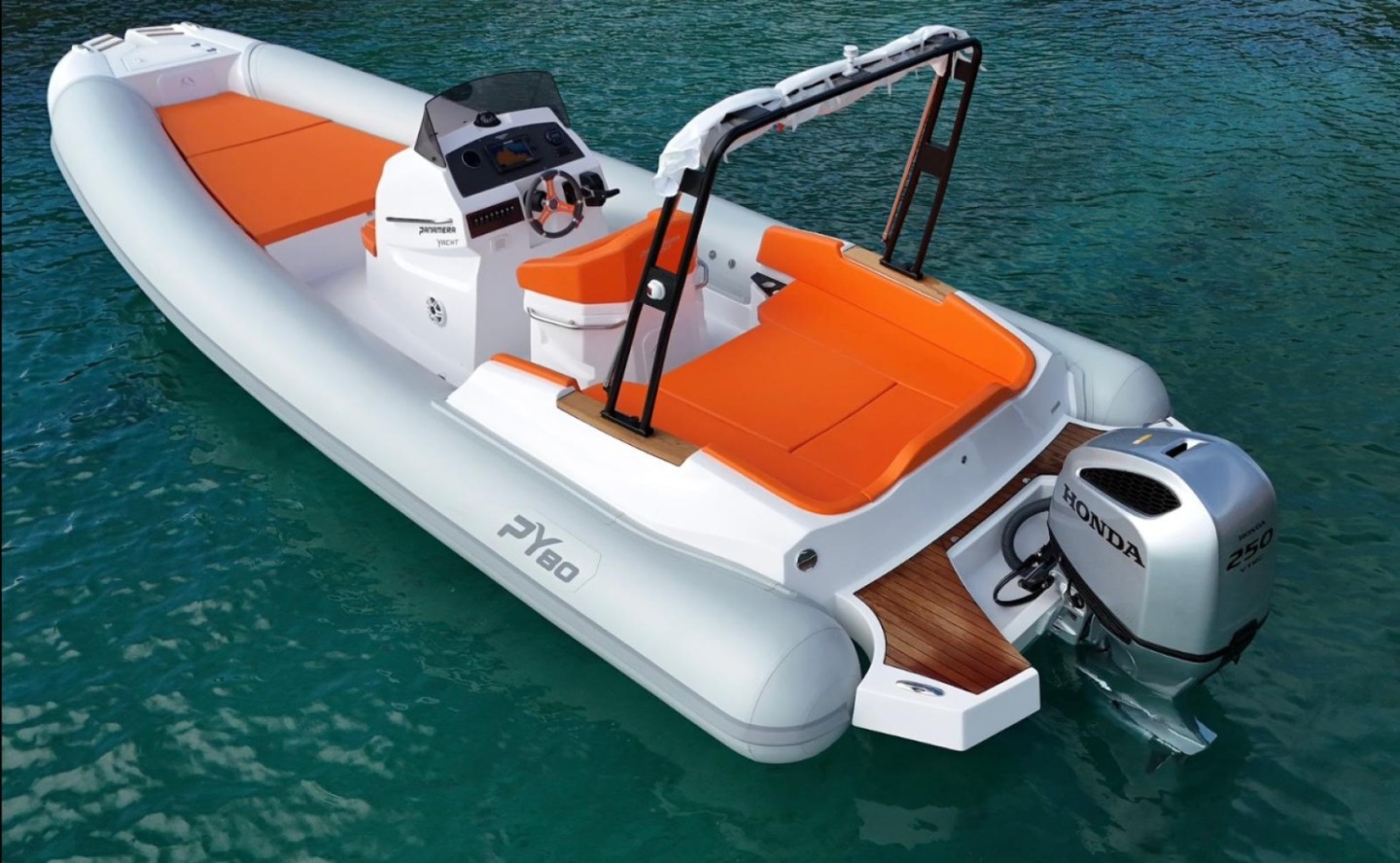 Rent a RIB Panamera Yachts PY80 in Poltu Quatu (Panamera PY80 250hp ...