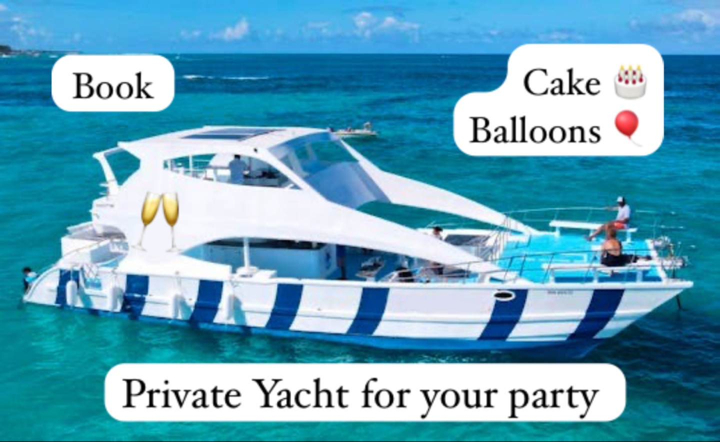 Rent a Catamaran Sea Ray Amberjack 375 in Punta Cana | SamBoat