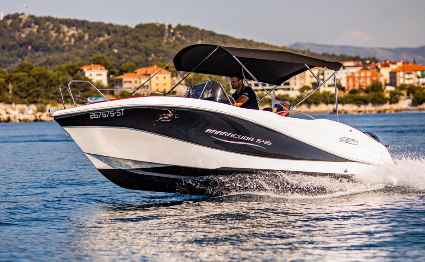 Rent a Motorboat Okiboats Barracuda 545 Open in Kotor | SamBoat