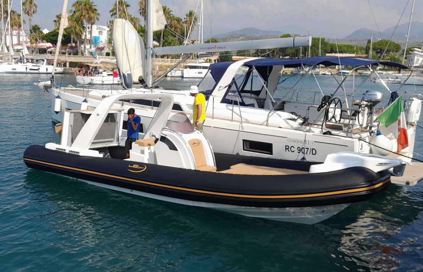 Rent a RIB junior boat Jb 30 in Isola Vulcano (Jb30 karol) | SamBoat