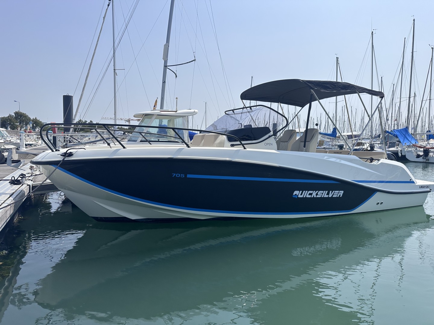 Rent a Motorboat Quicksilver 705 Open in La Rochelle (SUNSYSTEM) | SamBoat