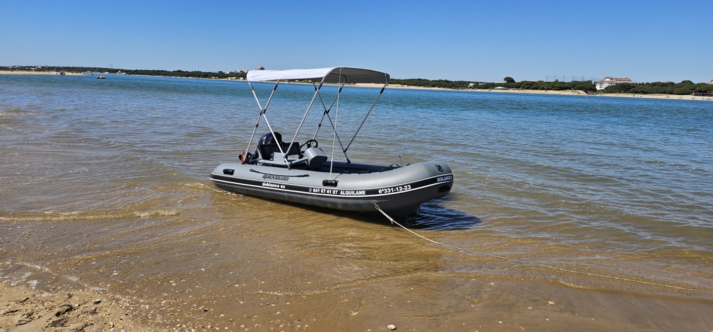 Rent a RIB Quicksilver 380 Alu Rib in El Rompido | SamBoat