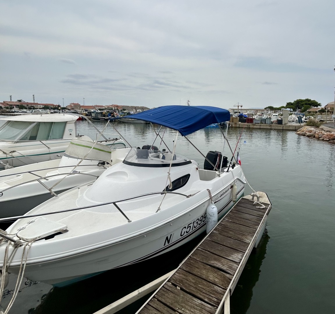Rent a Motorboat Quicksilver 520 Flamingo in Le Barcarès | SamBoat