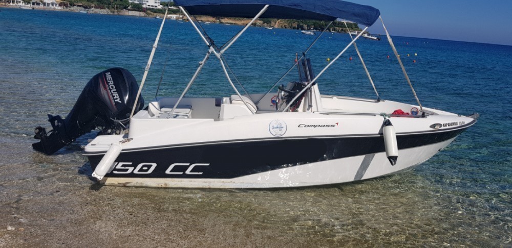 Rent a Motorboat Compass 150 CC in Agía Pelagía (Eirini Boat) - SamBoat