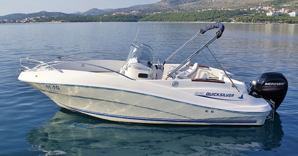Rent a Motorboat Quicksilver 630 Open Commander in Faro (Sé) - SamBoat