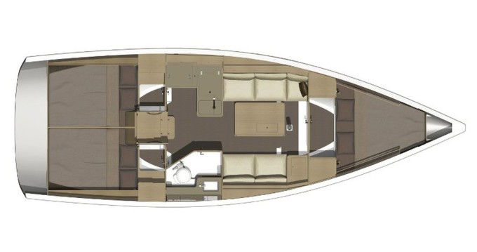 Dufour 350 Grand Large - Specs, layout & video | SamBoat