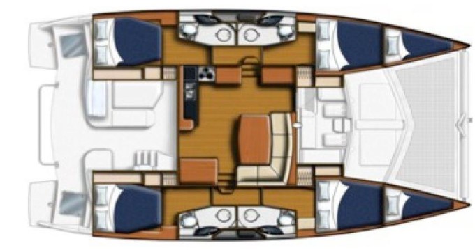 Leopard 44 - Specs, layout & video | SamBoat