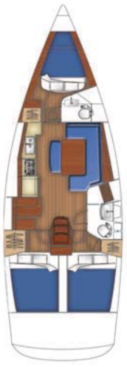 Oceanis 40 - Specs, layout & video | SamBoat