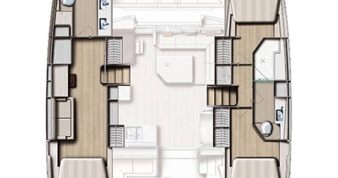 Bali 4.5 - Specs, layout & video | SamBoat