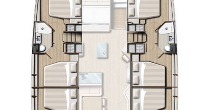 Bali 5.4 - Specs, layout & video | SamBoat
