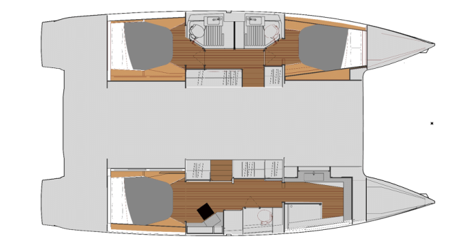 Astrea 42 - Specs, layout & video | SamBoat