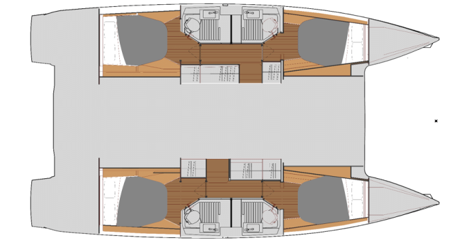 Astrea 42 - Specs, layout & video | SamBoat