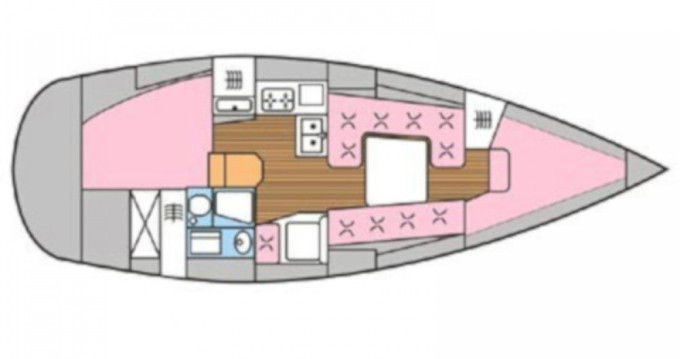 Elan 333 - Specs, layout & video | SamBoat