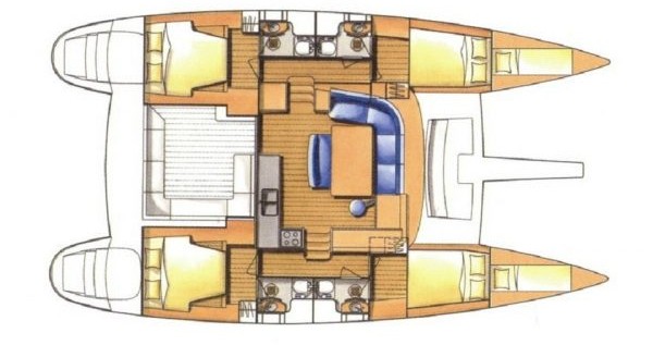 Lagoon 450 - Specs, layout & video | SamBoat