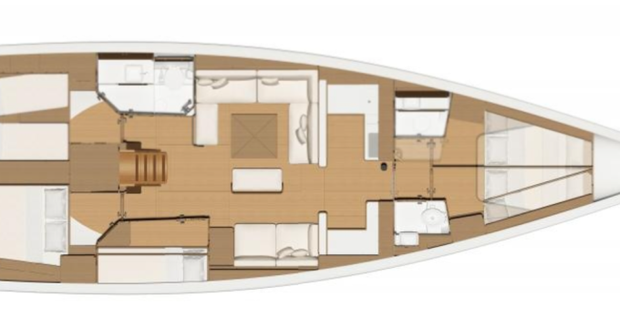 Dufour 520 Grand Large - Specs, layout & video | SamBoat