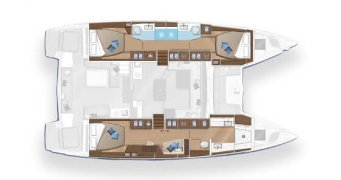 Lagoon 50 - Specs, layout & video | SamBoat