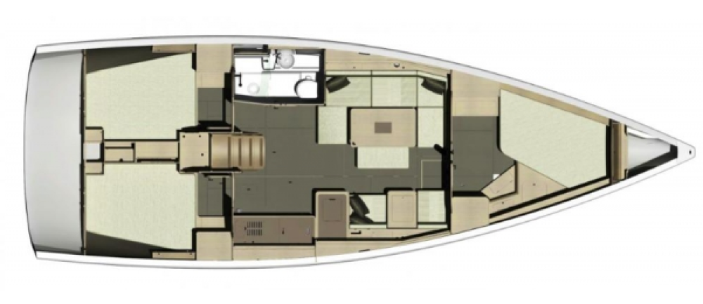 Dufour 412 - Specs, layout & video | SamBoat