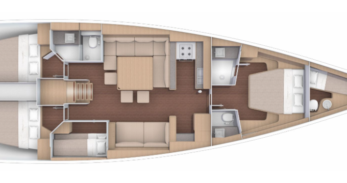 Dufour 56 Exclusive - Specs, layout & video | SamBoat