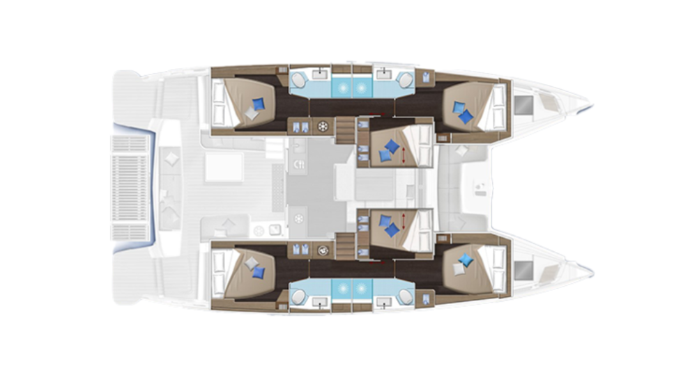 Lagoon 51 - Specs, layout & video | SamBoat