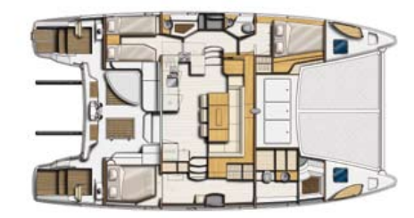 Catana 47 - Specs, layout & video | SamBoat