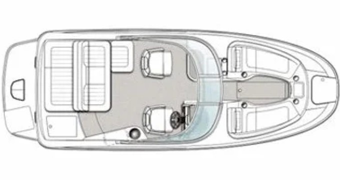 Sea Ray 240 Sundeck - Specs, layout & video | SamBoat
