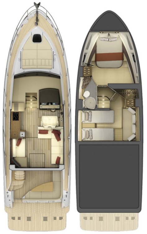 Sea Ray 400 Sundancer - Specs, layout & video | SamBoat