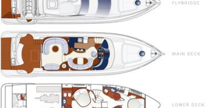 Azimut 62 Fly - Specs, layout & video | SamBoat