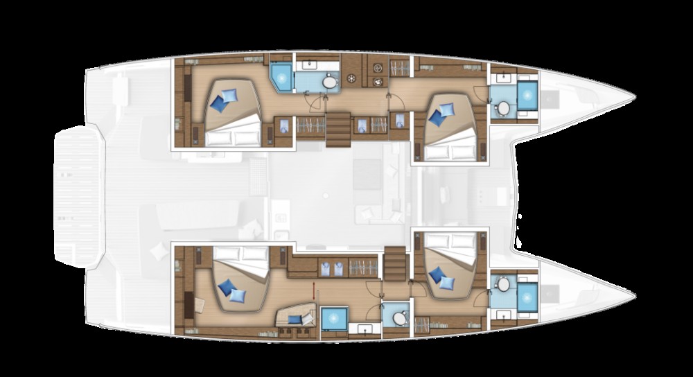 Lagoon 560 S2 - Specs, layout & video | SamBoat