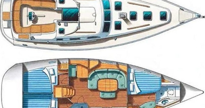 Oceanis 393 Clipper - Specs, layout & video | SamBoat